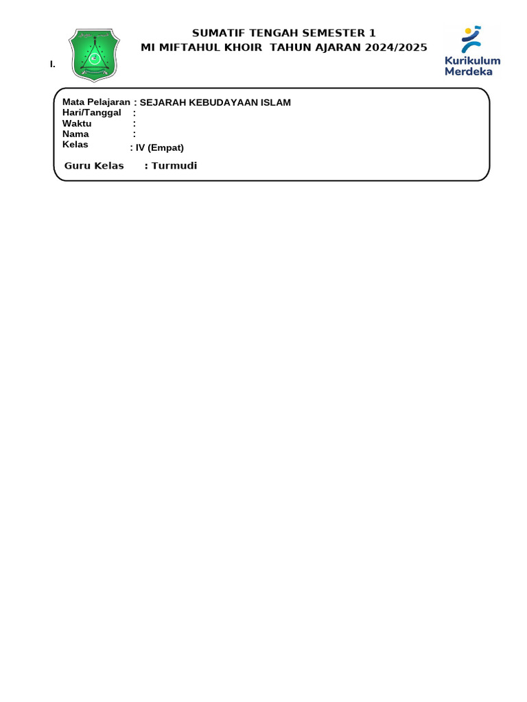 Sejara Budaya Islam | PDF