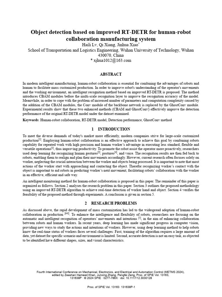 Object detection based | PDF | Deep Learning | Computing Object detection based | PDF | Deep Learning | Computing