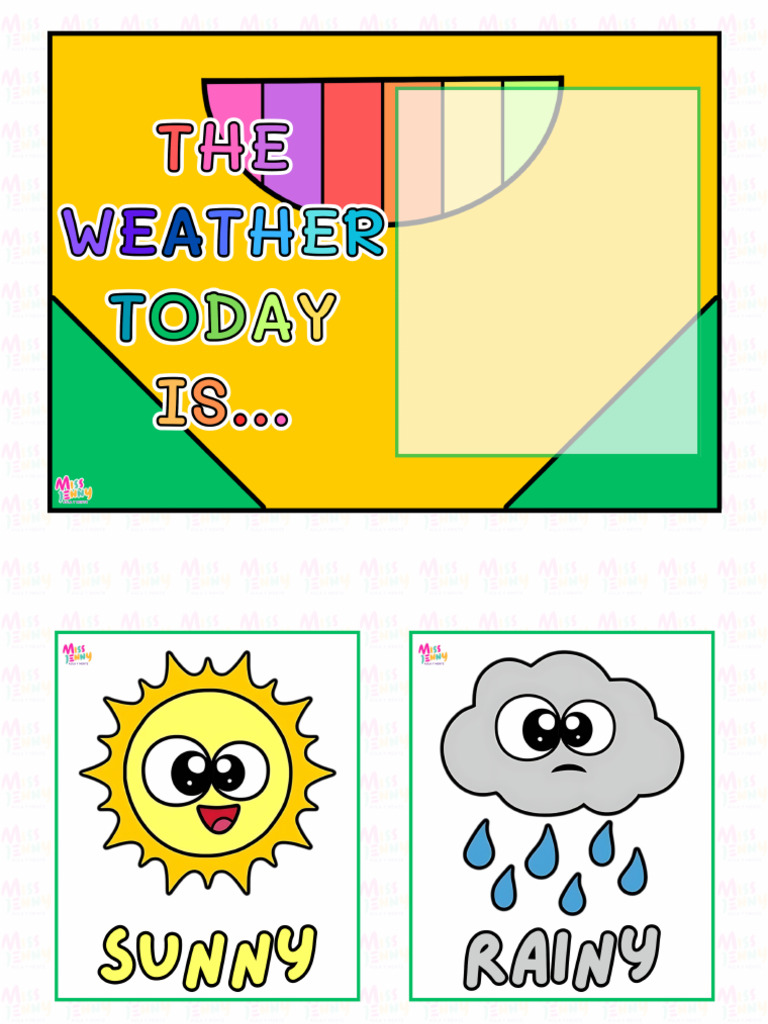Today's Weather Crayola | PDF