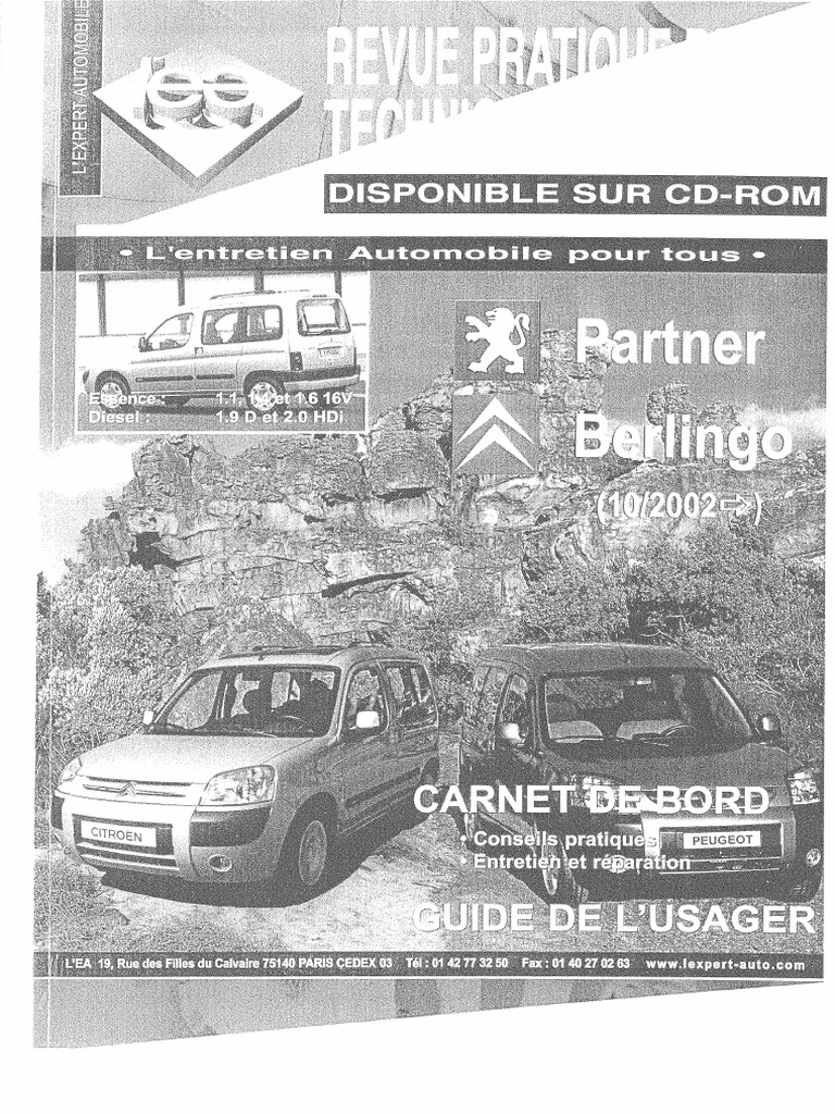 Berlingo Partner Service | PDF