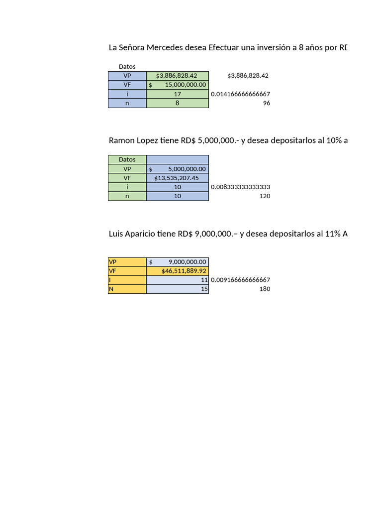 Ejemplo Ejercicios | PDF