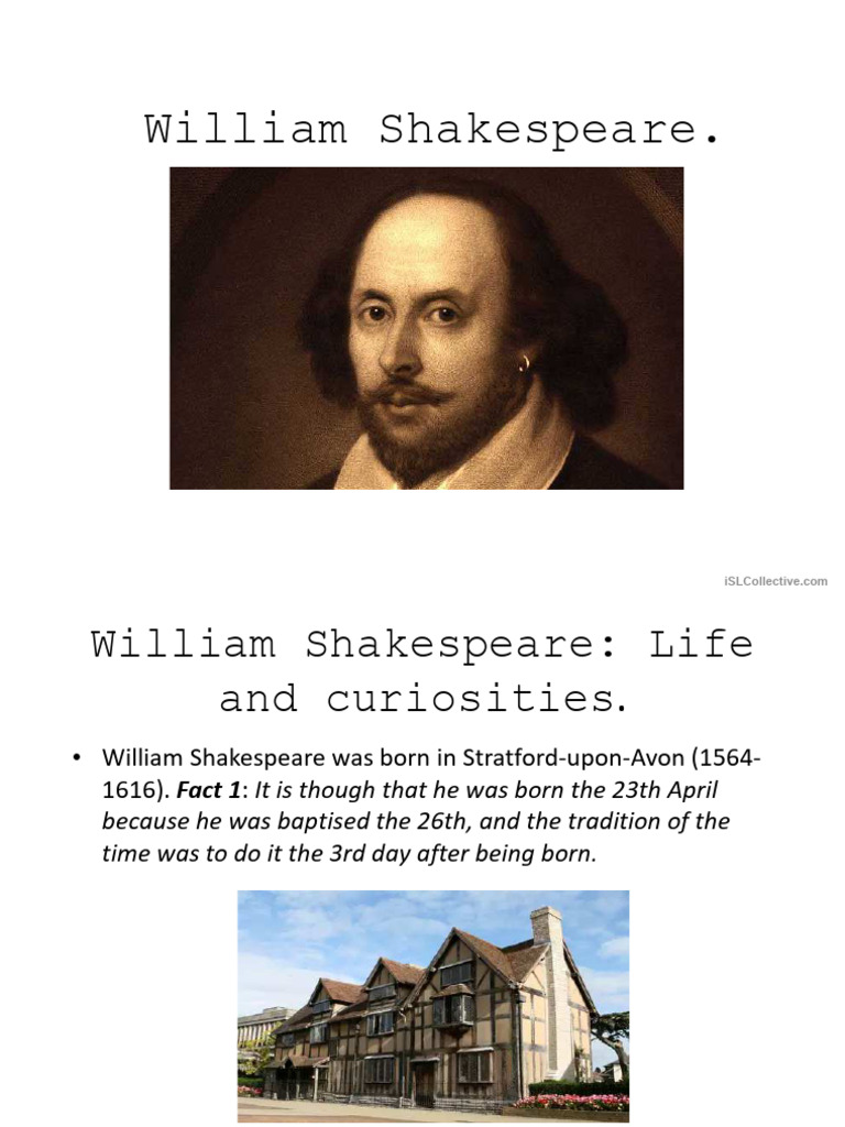 Shakespeare and His Time. | PDF | William Shakespeare | Theatre