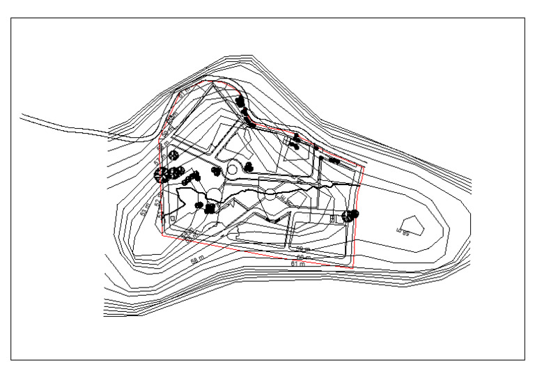 SITE SECTION AND ELEVATION-Model | PDF