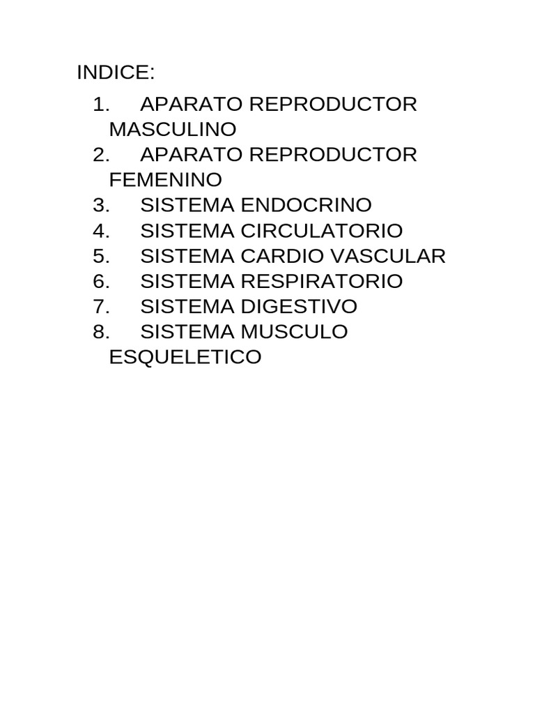 Indice | PDF