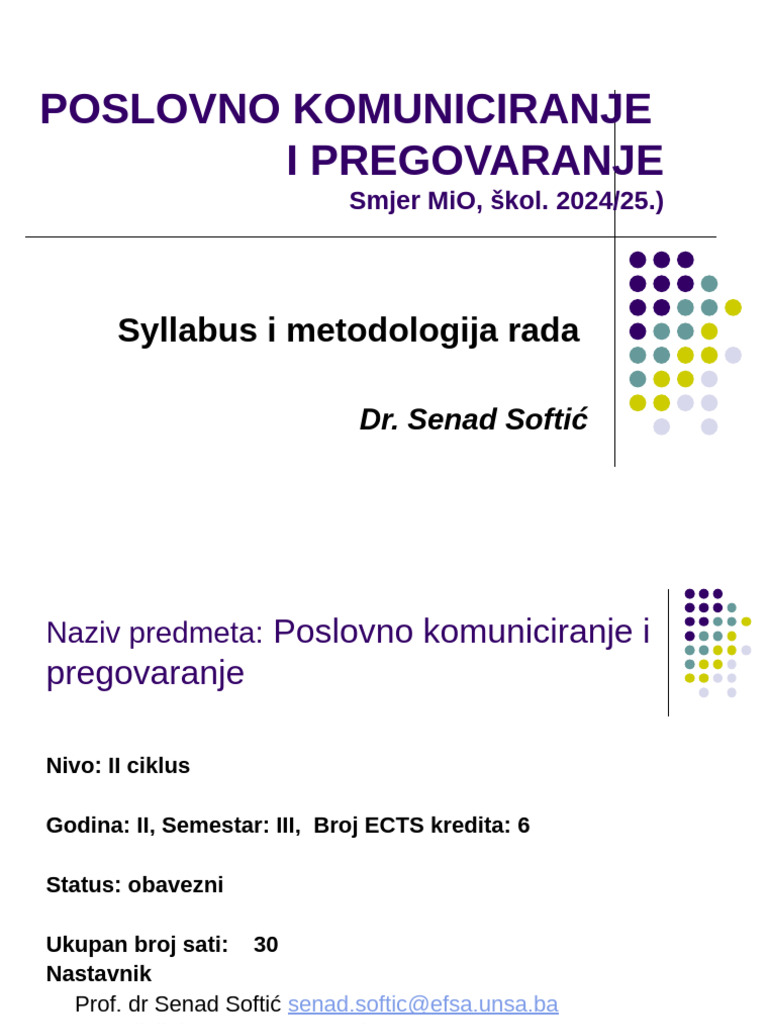 PKiP - Syllabus 24-25 | PDF