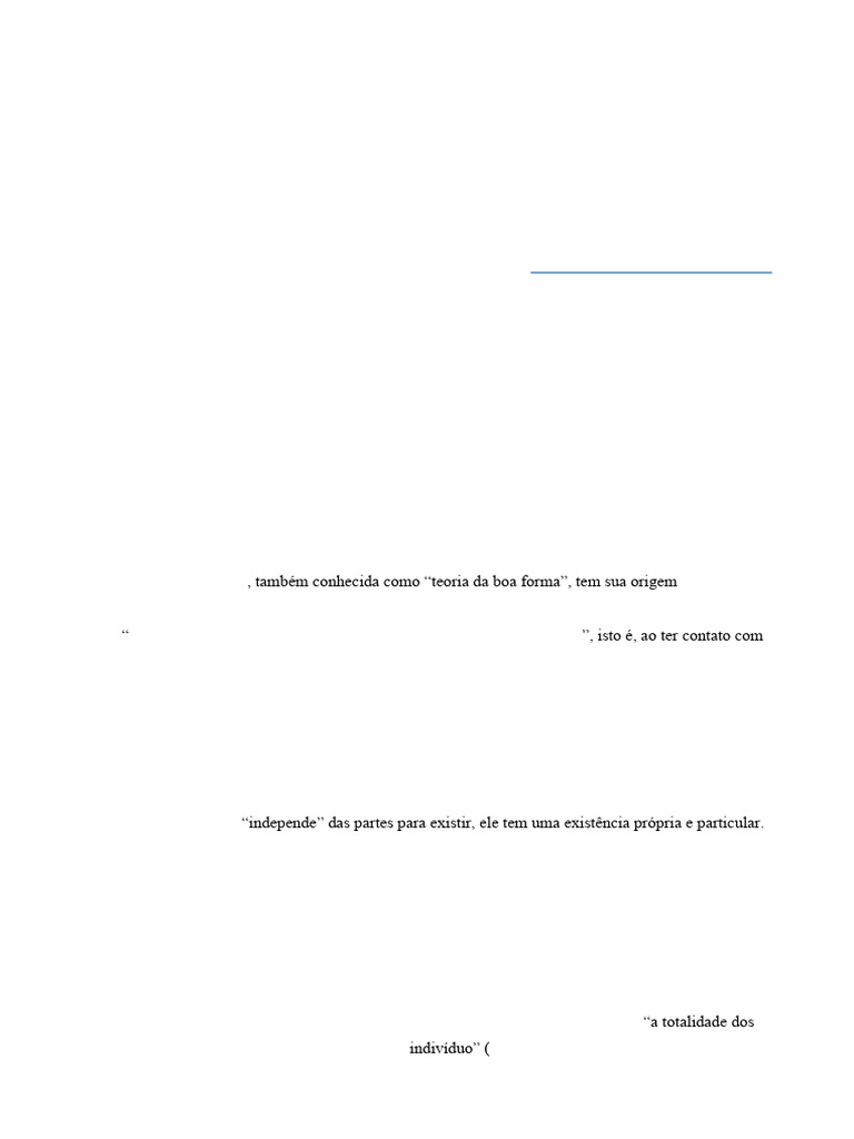Leis da Gestalt no Design Visual | PDF | Esboço | Teoria