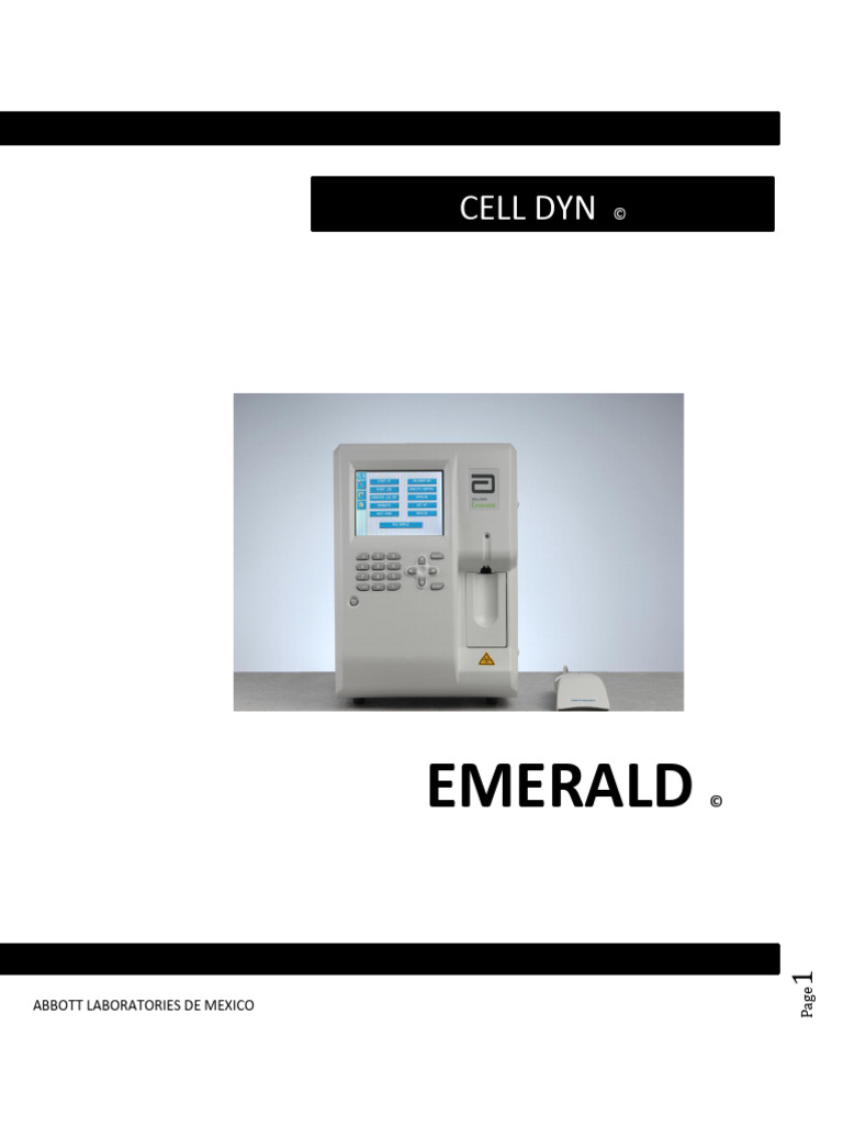 Guía Rápida CELL-DYN Emerald | PDF | Calibración