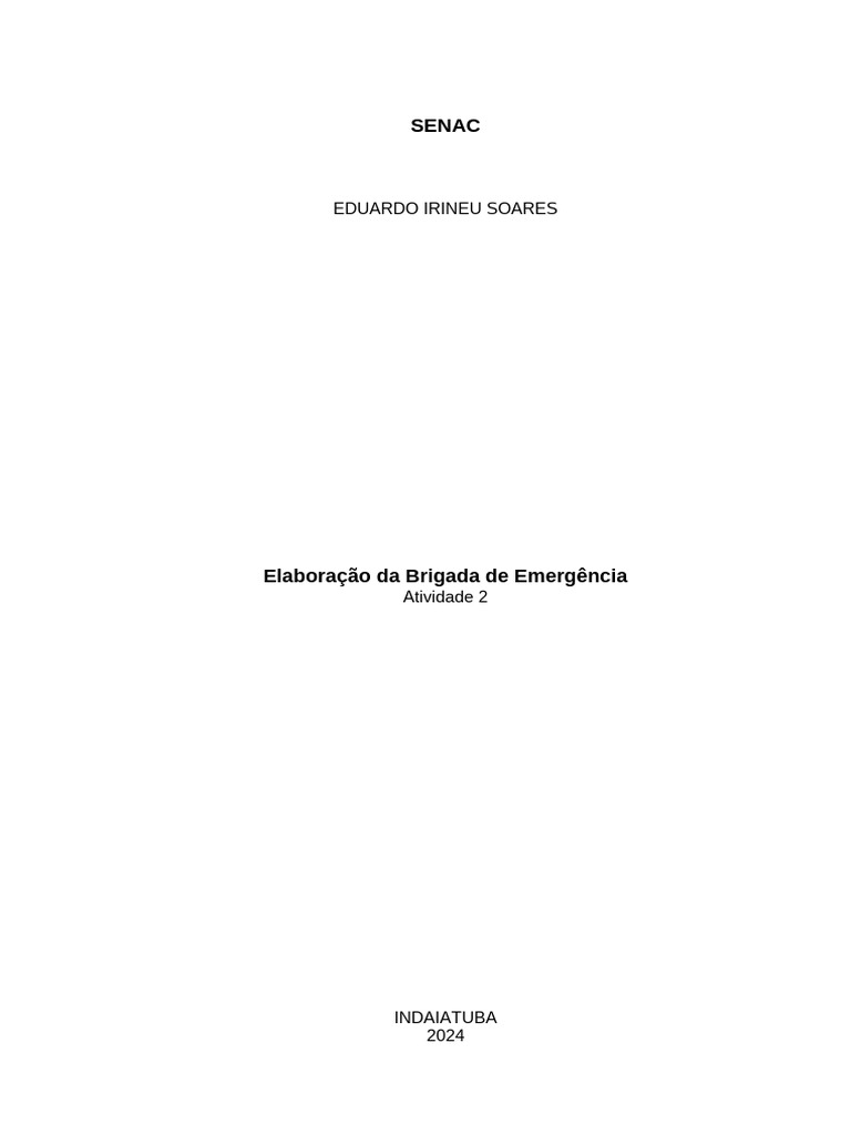 Atividade02 - Modelo 0002 | PDF | Primeiros socorros