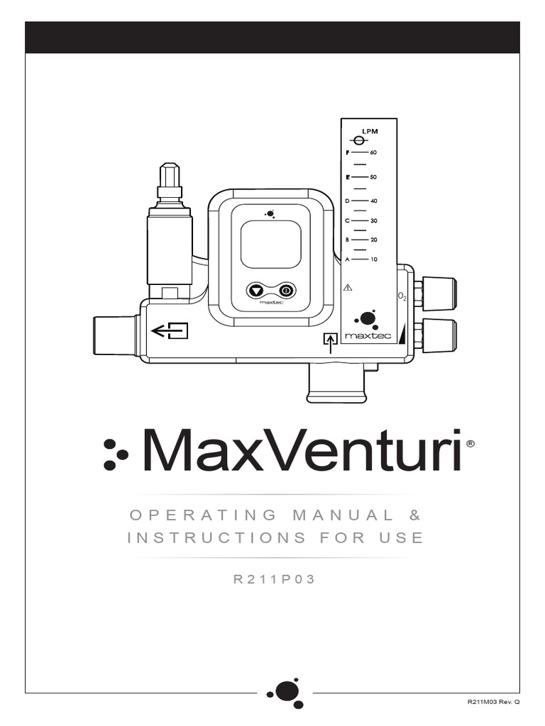 R211P03 Maxventuri User Manual en | PDF | Sterilization (Microbiology ...