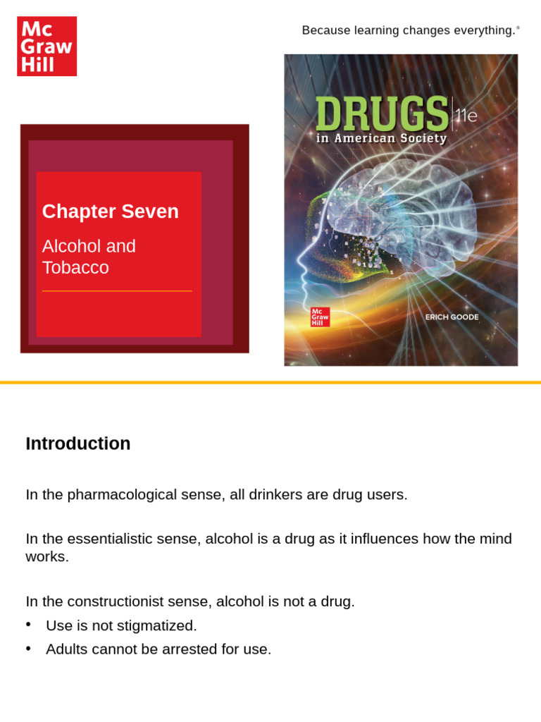 Chp-7 Alcohol Tobacco | PDF | Tobacco Smoking | Addiction