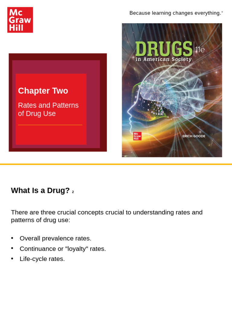 chp-2 Rates Patterns of Use | PDF | Substance Abuse | Substance Dependence