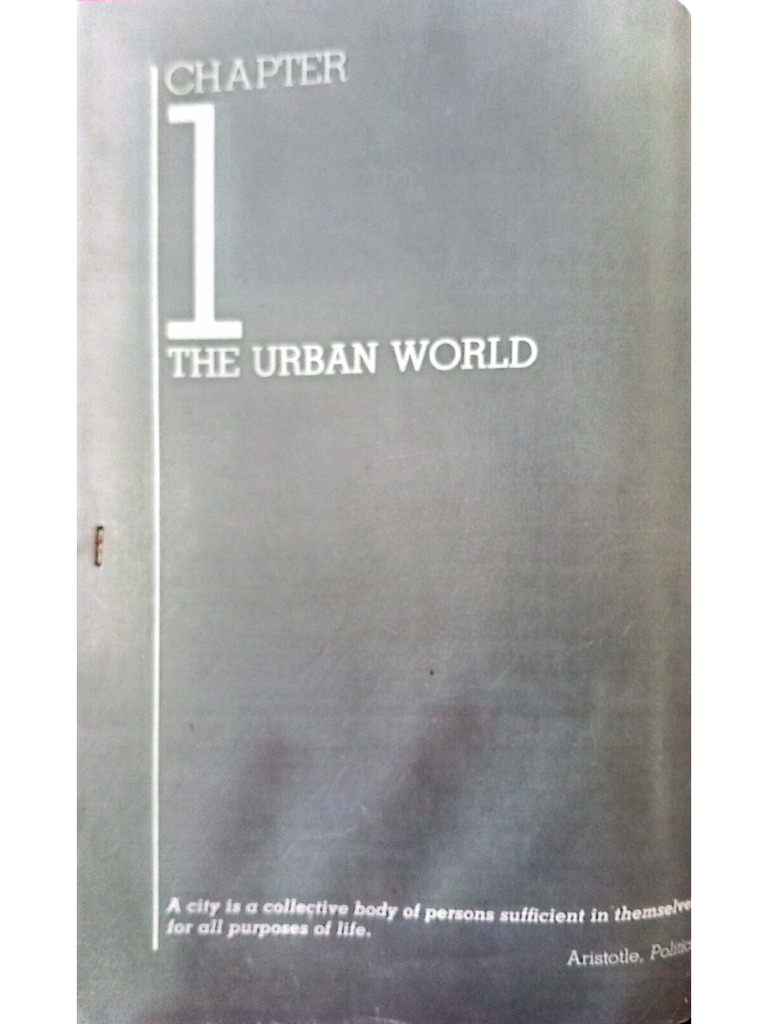 The Urban Worldchptr 12 by John Palen | PDF