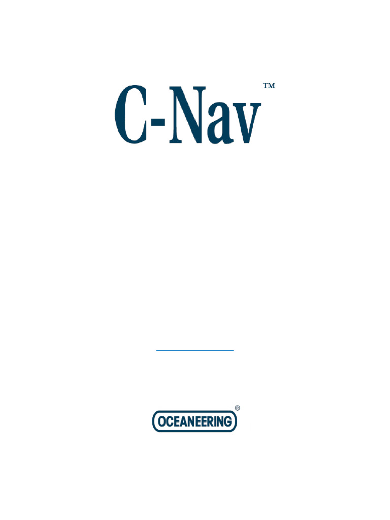 CNAV-MAN-054.3 (C-NaviGator III Software Manual) | PDF | Menu (Computing) | Computer File