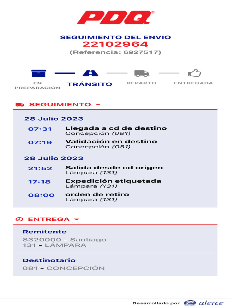 GTS - Sistema de Seguimiento Global | PDF