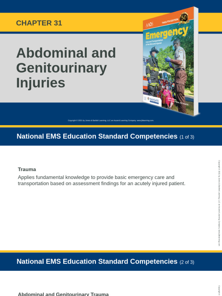 Slid CH31 | PDF | Abdomen | Human Body