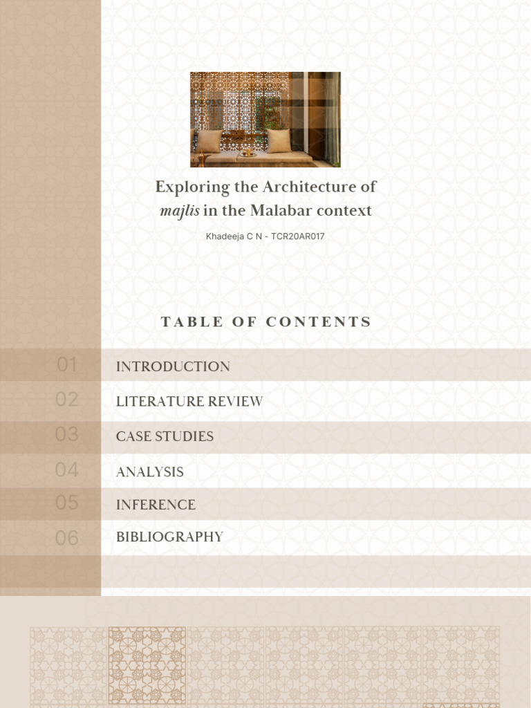 Khadeeja c N- Final Ppt_compressed | PDF | Arabs | Carpet