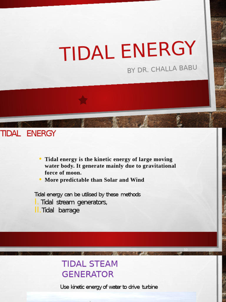 Tidal Energy | PDF