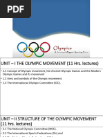 Olympic Value Education Notes Class11 | PDF | Olympic Games | Sports ...