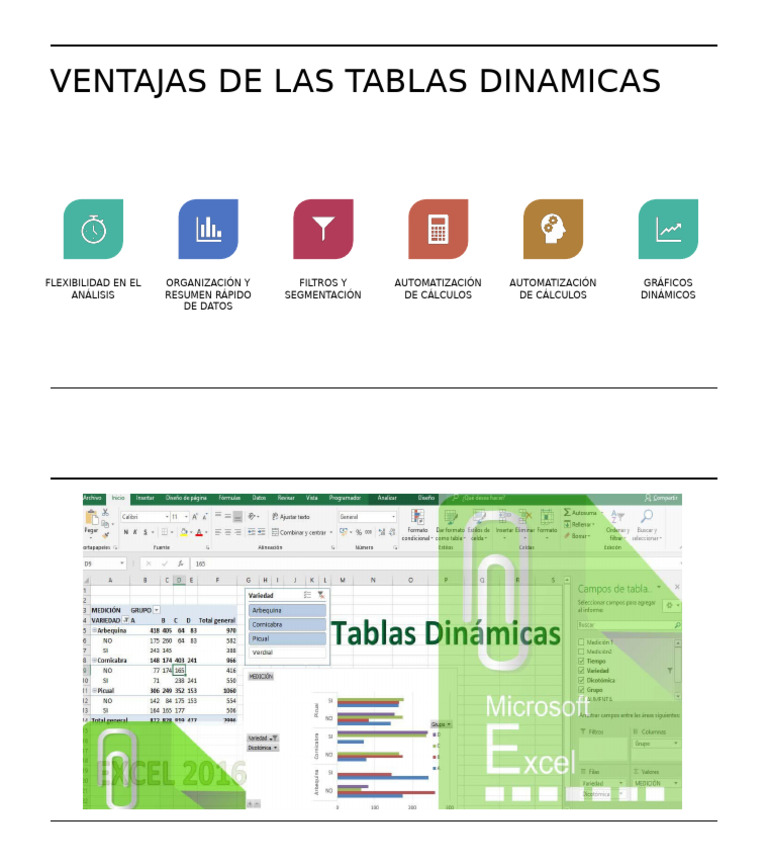 Ventajas de Las Tablas Dinamicas | PDF