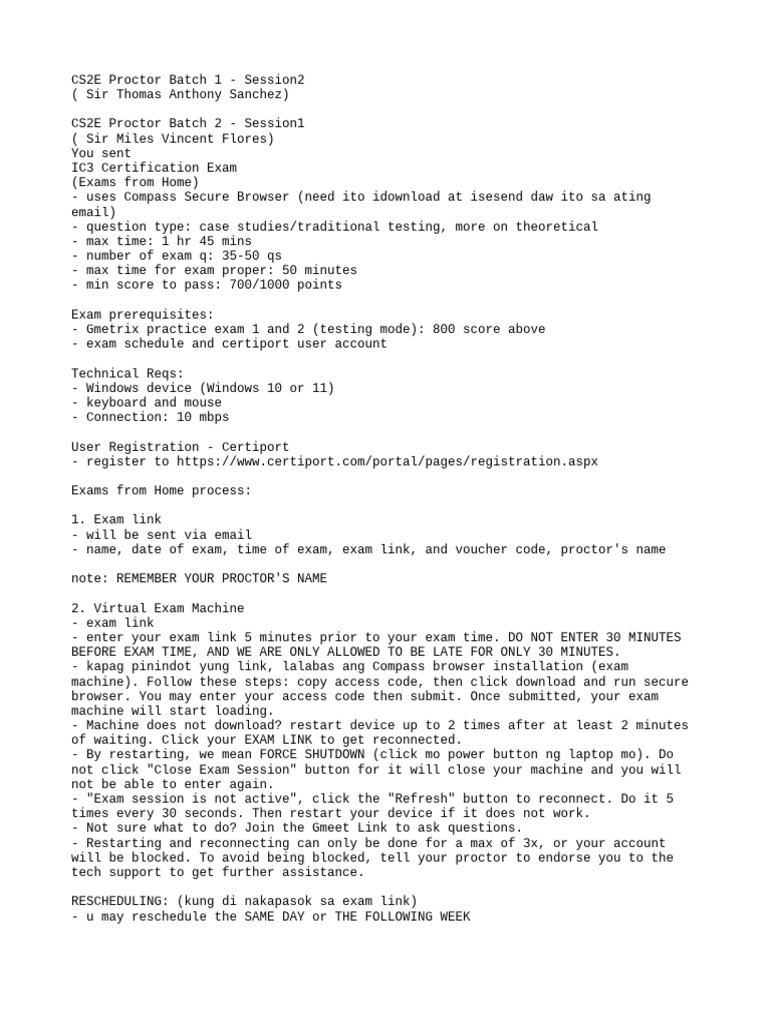 Certiport | PDF | Computer Science | System Software
