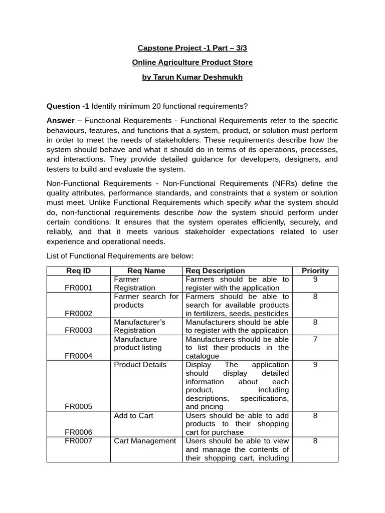 Capstone Project 1 Part 3 | PDF | Software Testing | Evaluation