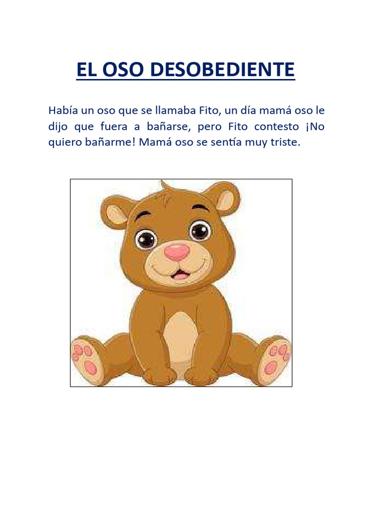 Fito y la Lección de Obediencia | PDF