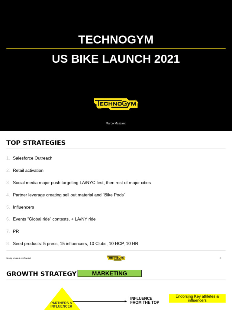 TG Bike launch USA V2 TT | PDF | Marketing | Marriott International