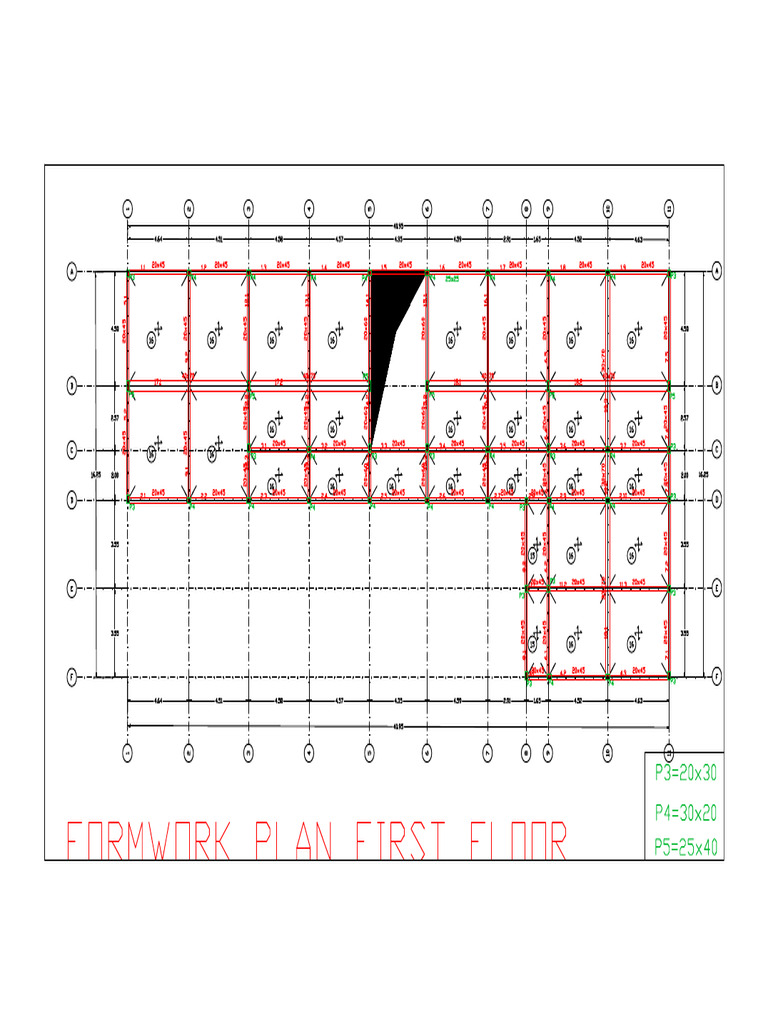 Formwork Plan of F F - 064418 | PDF