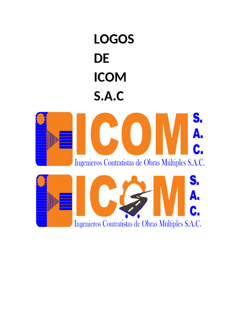 Logos ICOM SAC | PDF