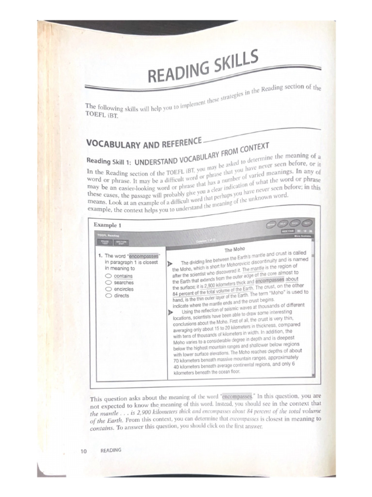 READING SKILLS | PDF