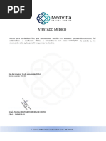Atestado Médico para Uso de Piscina | PDF