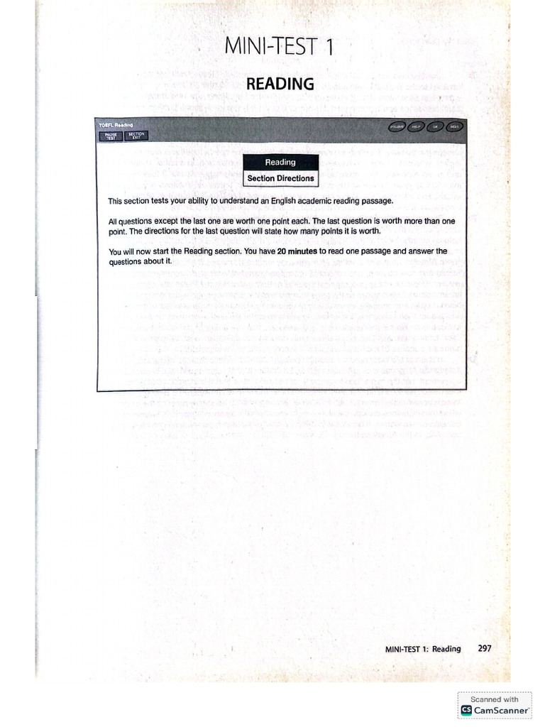 Reading Skills Test | PDF