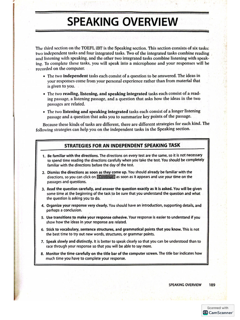 Speaking Tools | PDF