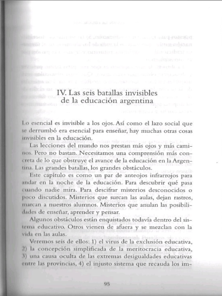 Las seis batallas invisibles (Axel Rivas) (1) | PDF