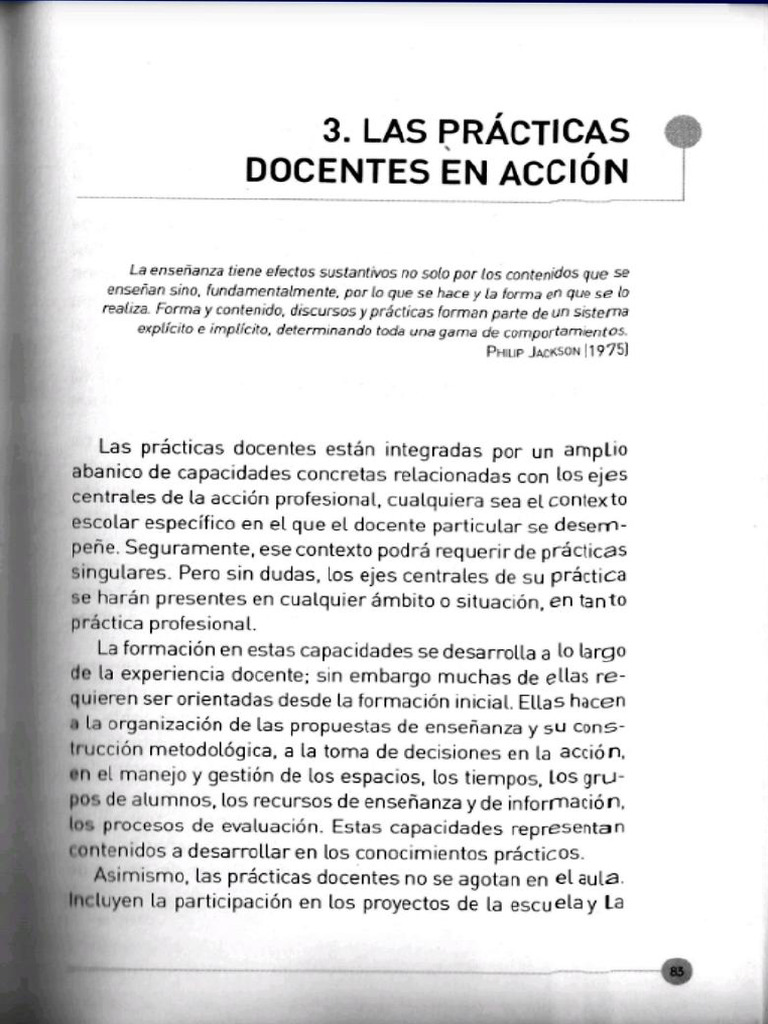 Practica Docente 1 | PDF