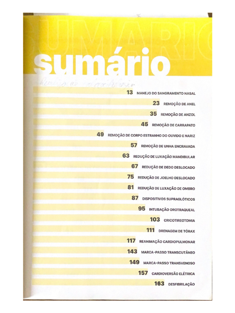 Completo Yellowbook Procedimentos | PDF