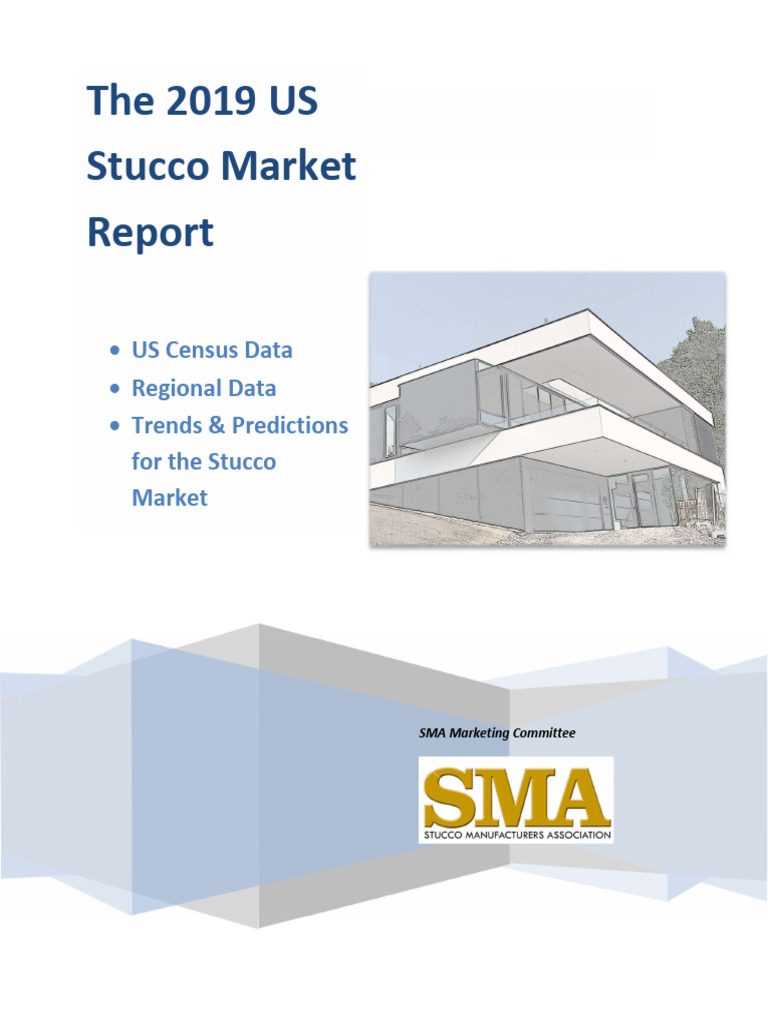 2019 US Stucco Market Analysis | PDF | Building Engineering | Building Materials