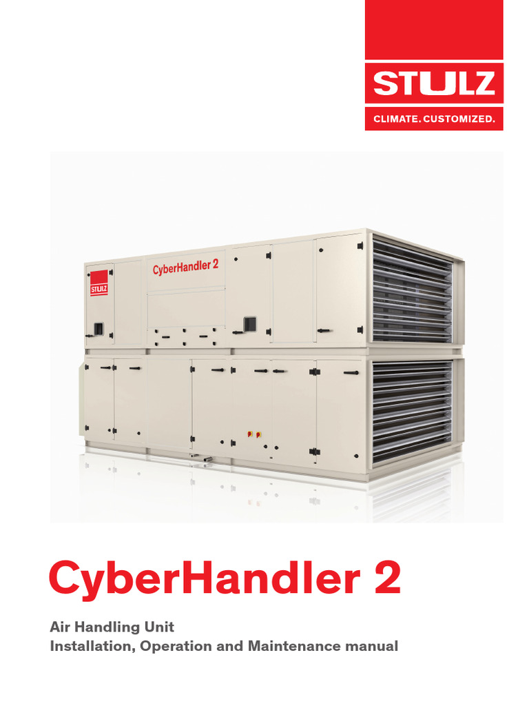 STULZ Cyberhandler2 Manual en | PDF | Heat Exchanger | Duct (Flow)