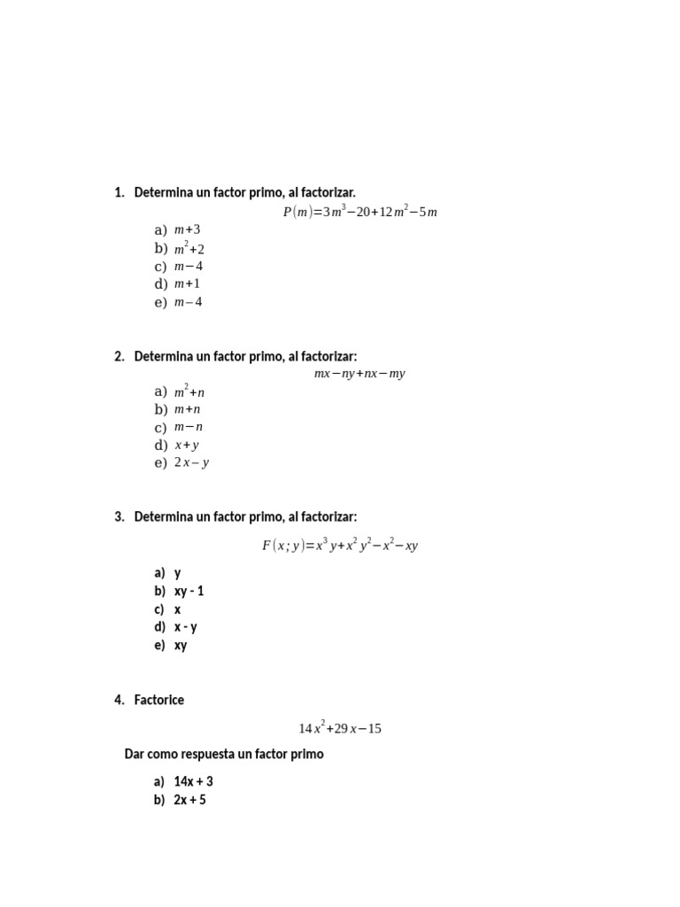 Algebra 3 | PDF