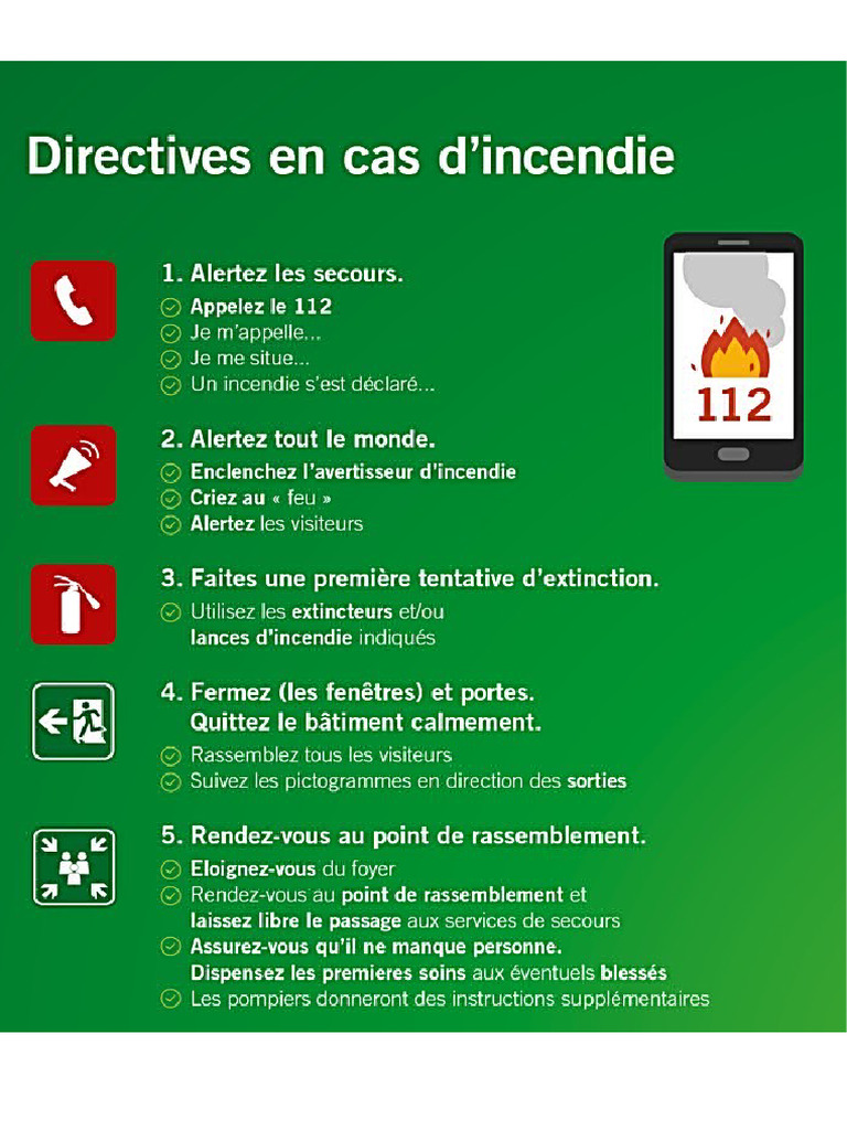 Incendie | PDF