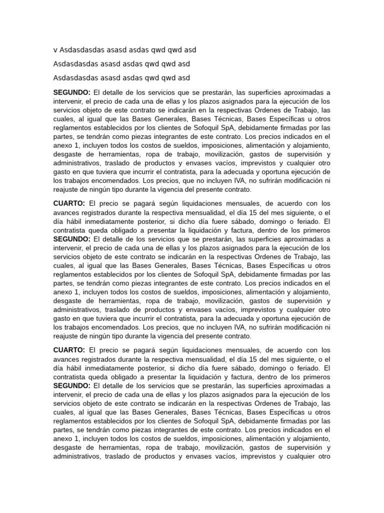 V Asdasdasdas Asasd Asdas QWD QWD Asd | PDF | Factura | Economias