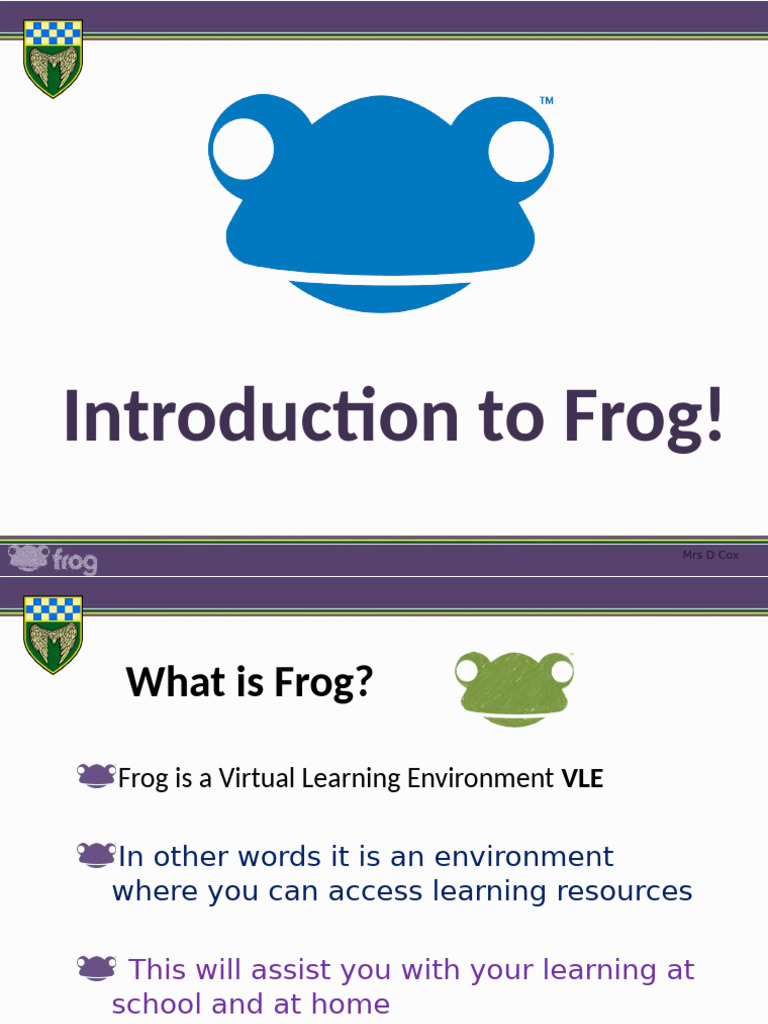 Introduction to Frog Student | PDF | Login | Computing