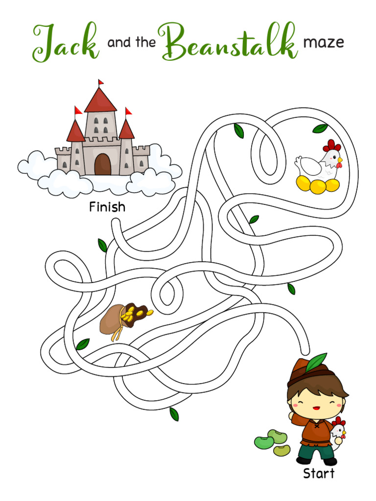 Jack Activities | PDF | Jack And The Beanstalk | Fantasy Characters
