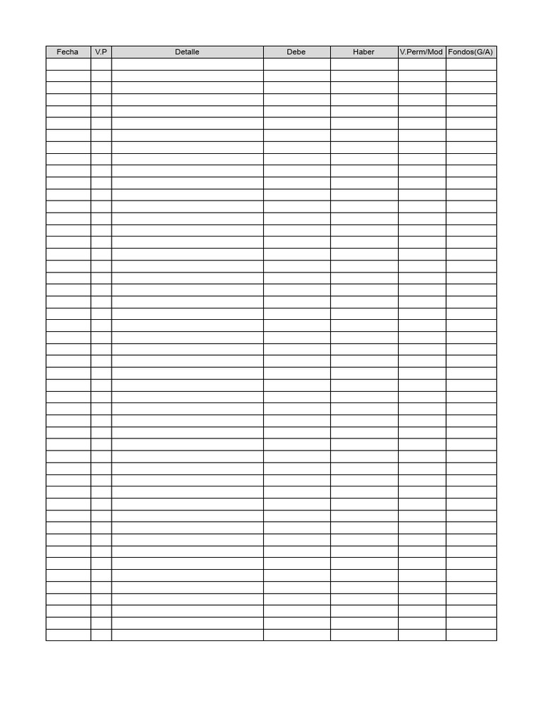 Rayado Libro Diario | PDF