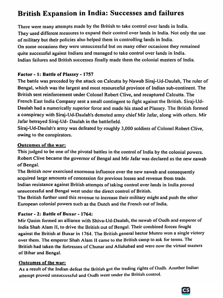 British Expansion | PDF