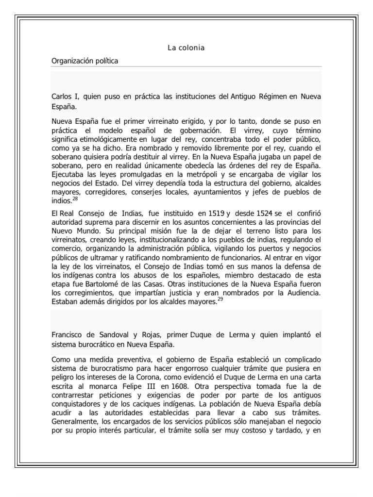 La Colonia | PDF