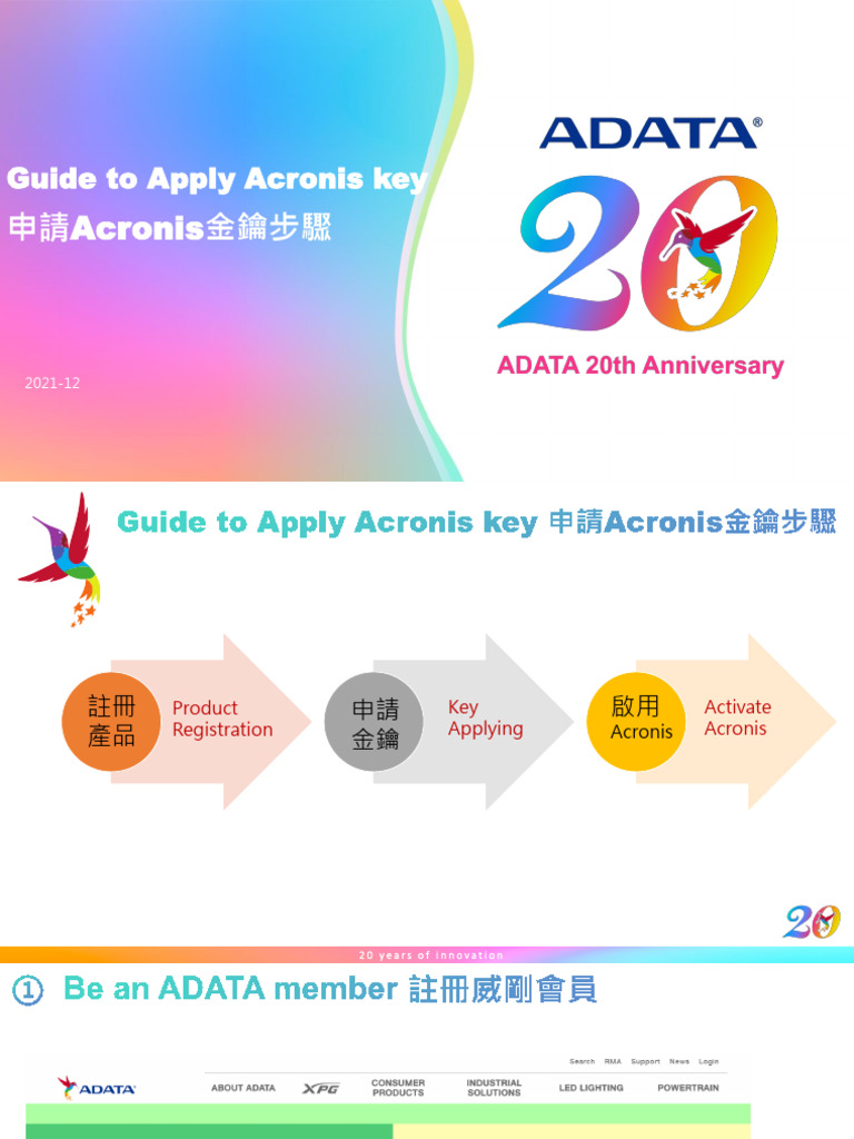 Acronis Key Application Guide | PDF