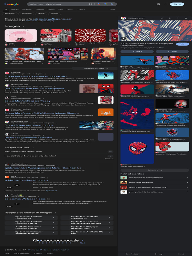 spiderman wallper preppy - Google Search | PDF | Software | Computing