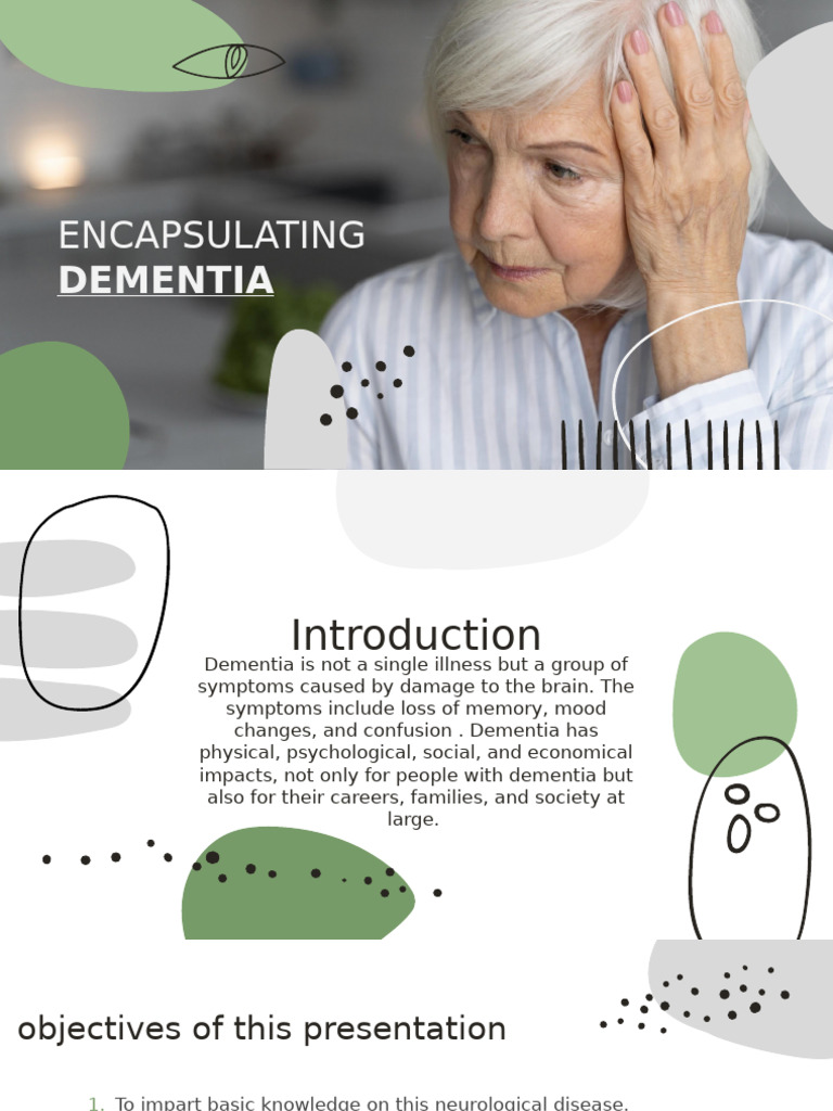 Dementia PPT Biopsych Project | PDF | Dementia | Clinical Medicine