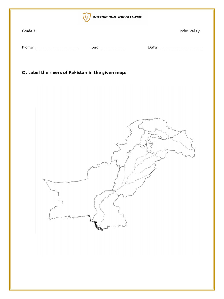 Indus Map | PDF